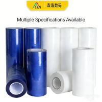China Custom Size UV DTF AB Film Roll 30cm 60cm x 100m PET Sticker Film for UV Printer T-Shirt Pattern for sale