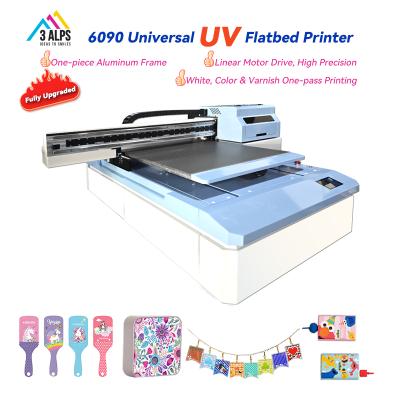China 2026 New Automatic UV Flatbed Inkjet Printer with Multifunction Scanning & ID Card Printing for sale