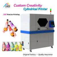 China 3ALPS Cylinder UV Inkjet Printer GH4i Printhead 2400 DPI 45s per Bottle for Various Shapes for sale