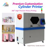 China 3ALPS Cylinder UV Inkjet Printer GH4i Printhead 2400 DPI 45s per Bottle for Various Shapes for sale