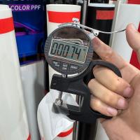 China 1.52x15m Matte Clear PPF TPU Roll Self Healing Car Wrap Customized for sale