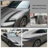 China 6.5mil 7.5mil 8.5mil 10mil PPF Color Wrap TPU PPF Satin Meteorite Gray for sale