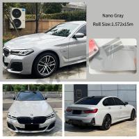 China Self Repairing PPF Sticker Heat Resistance Nano Gray PPF For White Car for sale