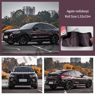 China TPU Car Wrap Vinyl Scratch-Resistant Flat 1.52X18M Full Roll Size Factory Car Color Change PPF Film for sale