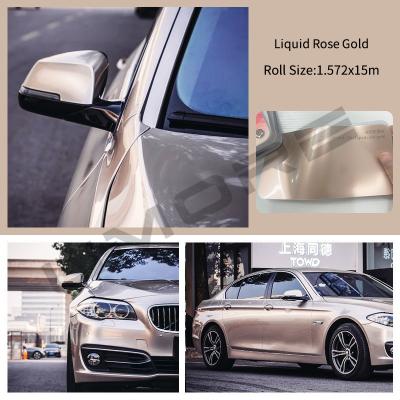 China Rose Gold Color PPF Film OEM TPU Paint Protection Film For Car Body for sale