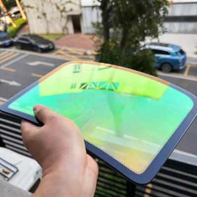 China Chameleon Car Window Glass Tint Film Solar Green Nano Ceramic Chameleon Tint Film Window for sale