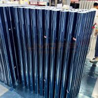 China Self-adhesive Colorful Building Glass Film Tinting Black-silver 4% Vlt Construction Window Tint for sale