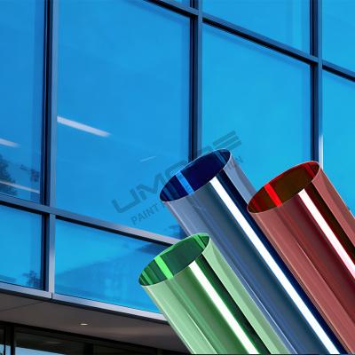 China Building Window Tint Film House Decoration One Way Mirror Building Solar Window Film for sale
