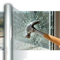 China 1.52*30M Safety 4mil Transparent Safety Film Explosion-proof Safety Security Window Film Glass Safety Window Film for sale