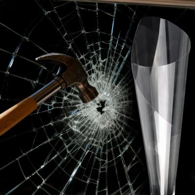 China Building Security Safety Window Film for Home Architectural Window 2Mil 4Mil 8Mil 12Mil 24Mil for sale