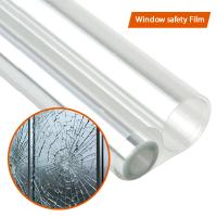 China 2Mil 4Mil 8Mil 12Mil 24Mil Safety Shatter Film UV Blocking Explosion Proof Glass Protection Film Safety Car Security Window Film for sale