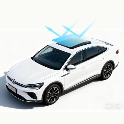 China Heat Rejection UV Blocking Light Blue/Blcak Car Sunroof Window Film TPU Panoramic Skylight Protection Film for sale