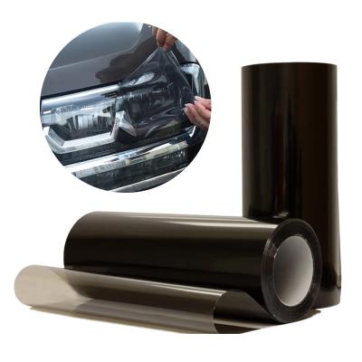 China Medium Black High Hydrophobic TPU Car Headlight PPF Film Headlight Tint Film Headlight Protection Film Car Sticker for sale