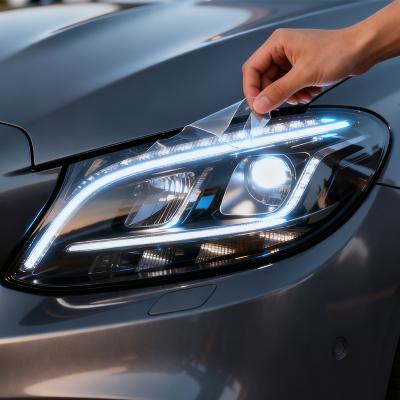 China Hydrophobic TPU Car Headlight PPF Film Headlight Tint Film Headlight Protection Film Car Sticker for sale