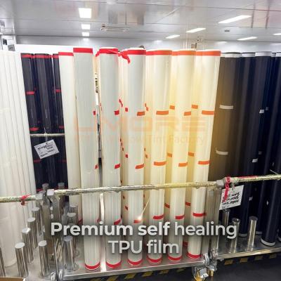 China 1.52x15m Matte Clear PPF TPU Roll Self Healing Car Wrap Customized for sale