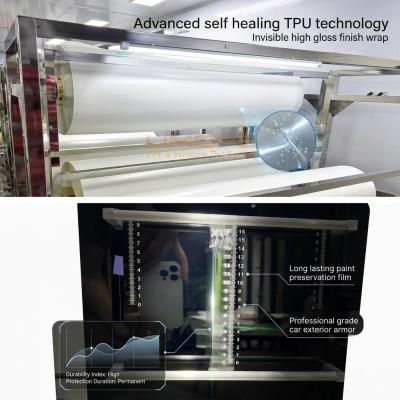 China Self Healing PPF Wrap TPU Thermoplastic Polyurethane Paint Protection Film for sale