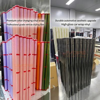 China Color Change Car Wrap Film Full Body Auto Color Changing Film Car Vinyl Wrap for sale