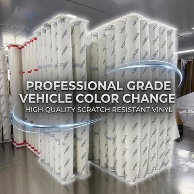 China Matte Glossy Car Wrap Vehicle Decoration Roll Film Air Bubble Free Auto Sticker Vinyl Car Wrap for sale