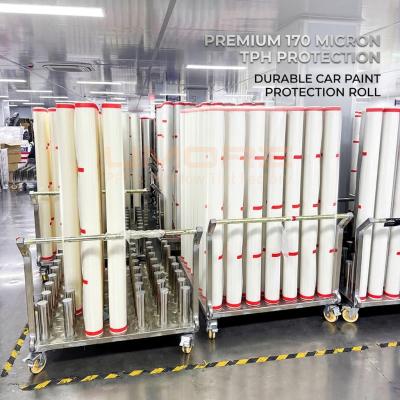 China 1.52*15M 6.5 Mil 170 Micron Henkel Glue Gloss Matte TPH PPF Paint Protection Film Car Protective Film Roll for sale