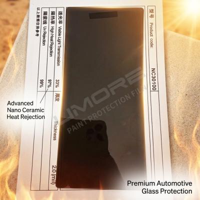 China 80%VLT Ultra HD Nano Ceramic Window Film Explosion Proof Glass Window Solar Film for sale