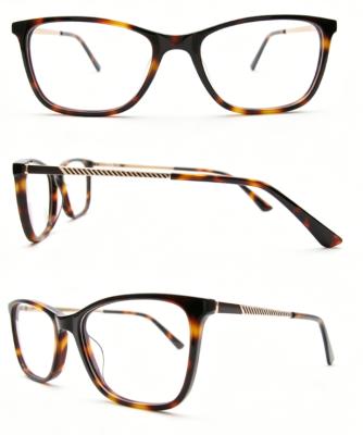 China Lightweight Titanium Frame Vintage Round Glasses FPDB21172 C5 52-21-145 for Women for sale
