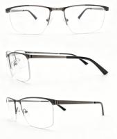 China Classic Half Rim Glasses Professional Style Lightweight Comfortable FFCA4060 C1 55-16-145 for sale