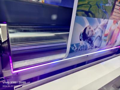 China Automatic Wide Web 4 6 Color UV Drying Plastic Pe Film Roll Flexo Printing Machine Price for sale