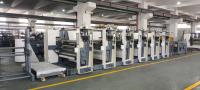 China Flexographic Printers 4 Colors Flexo Press Label Printing Machine For Paper Cup for sale