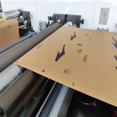 China High Efficient Petal Type Paper Roll To Roll Sticker Flexographic Printing Machine for sale