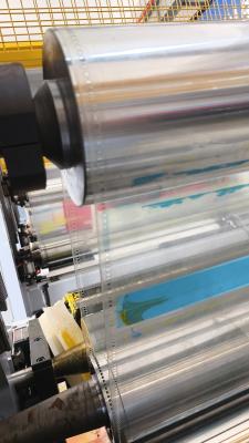 China Environmentally Friendly Flexo Printing Machine Water Based Ink Caterpillar Type for sale