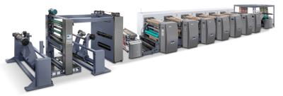 China Automatic double servo motor Controller Unit Type Printing Machine for sale