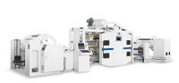 China Energy Cascading Flexographic Printing Machine 300m/min Small Footprint Flexo Printing Press for sale