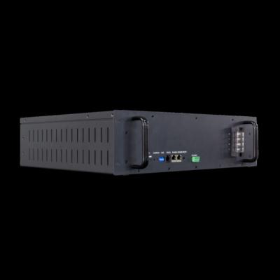 China Deep Cycle Fast Charging Li Ion Battery Cell 600AH 51.2V Built In BMS For Emergency Power Supply for sale