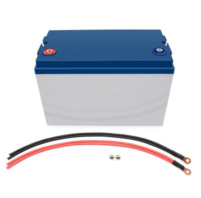 China Wide Temperature Fast Charging 100AH 12.8V  LifePO4 Battery Cell  With BMS For Electric Fish Machine for sale