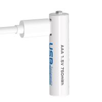 China Lithium Battery 1.5v Aa Rechargeable Battery type c Usb Lithium Battery Li Ion Battery Cell for sale