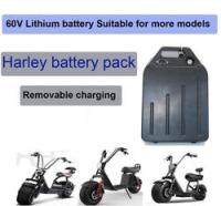 China 60V 12Ah Lithium Ion Battery Pack For Harley Scooter Motorcycle for sale