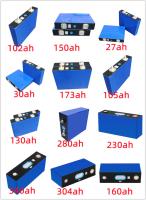 China 230Ah 310Ah 304Ah 280Ah 3.2V Rechargeable Solar Lithium Battery For Electric Vehicle for sale