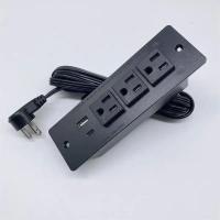 China Convenient Hidden Connection Box Desk Power 10A AC Output Current for sale