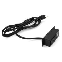 China 125*41*34mm Power Adapter 24W AC DC Connector Type 5V3.1A for sale