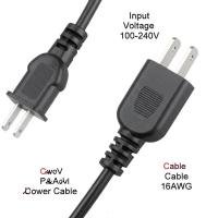 China Universal Socket Power Adapter with 100-240V Input Voltage 10Ft 16AWG Cable and L172x W56 X H40mm Size for sale