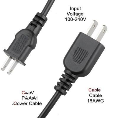China Universal Socket Power Adapter with 100-240V Input Voltage 10Ft 16AWG Cable and L172x W56 X H40mm Size for sale
