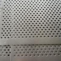 China ASTM 201 202 Perforated SS Plate Porous Round Hole Screen Metal Punching Mesh Sheet for sale
