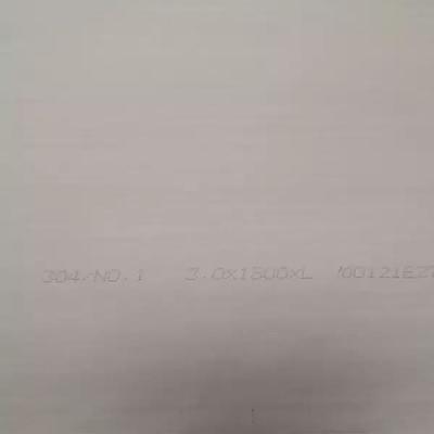 China ASTM 316L Hot Rolled Stainless Steel Sheet Corrosion Resistance NO.1 Finish 6.0mm for sale
