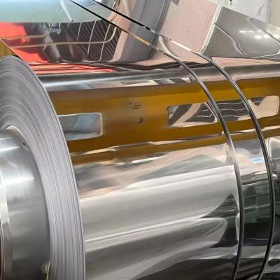 China 201 410 430 SS Stainless Steel Coil Roll 0.3mm 0.5mm HL BA For Building for sale