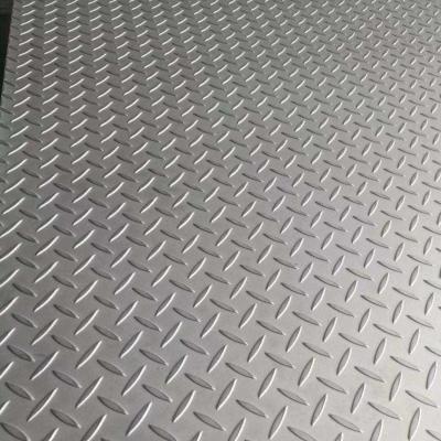 China Checked Diamond Building SUS 304L Embossed Stainless Steel Sheet For Decoration for sale