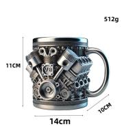 China Custom Stainless Steel V8 Engine Mug 450ml - Corrosion Resistant Multi-Functional Cup for sale