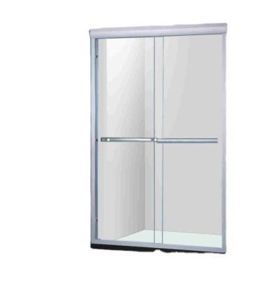China Stainless Steel Modern Wet Room Glass Shower Enclosure with Sliding Door and Ceramic Tray - Custom Sizes Available for sale