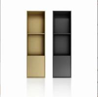 China 30x6x4 Inch Stainless Steel Shower Niche with Gold Brushed Finish and Integrated LED Lighting - 12