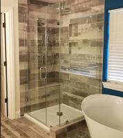China Corrosion Resistant Frameless Square Shower Enclosure with 8-10mm Tempered Glass for Modern Bathrooms for sale