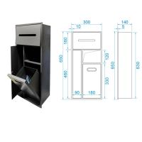 China 304 Stainless Steel Shower Niche 600x300mm Nano Anti-Rust Seamless Welded Bathroom Organizer for sale